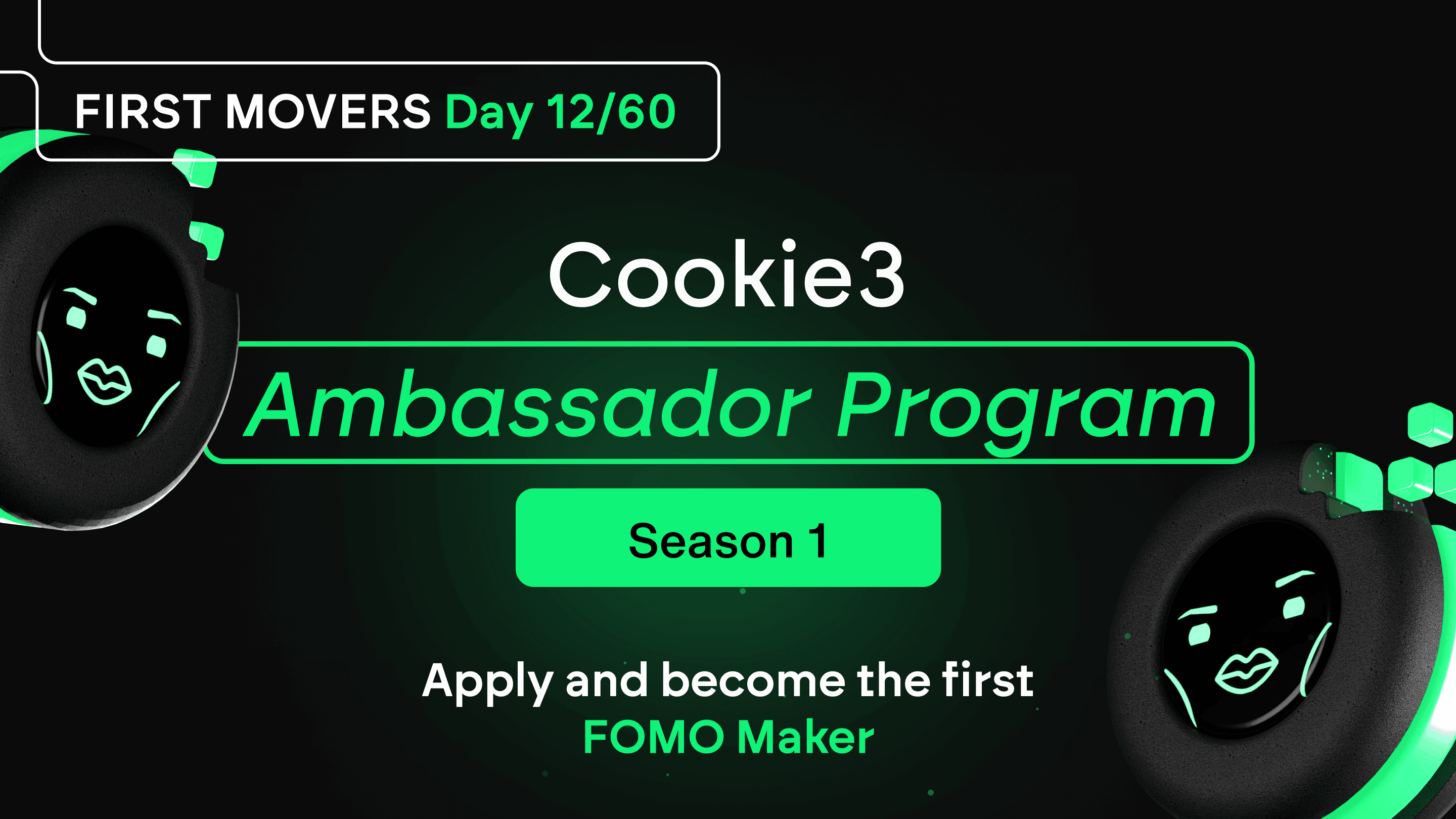 Cookie3 Ambassador Program is LIVE
